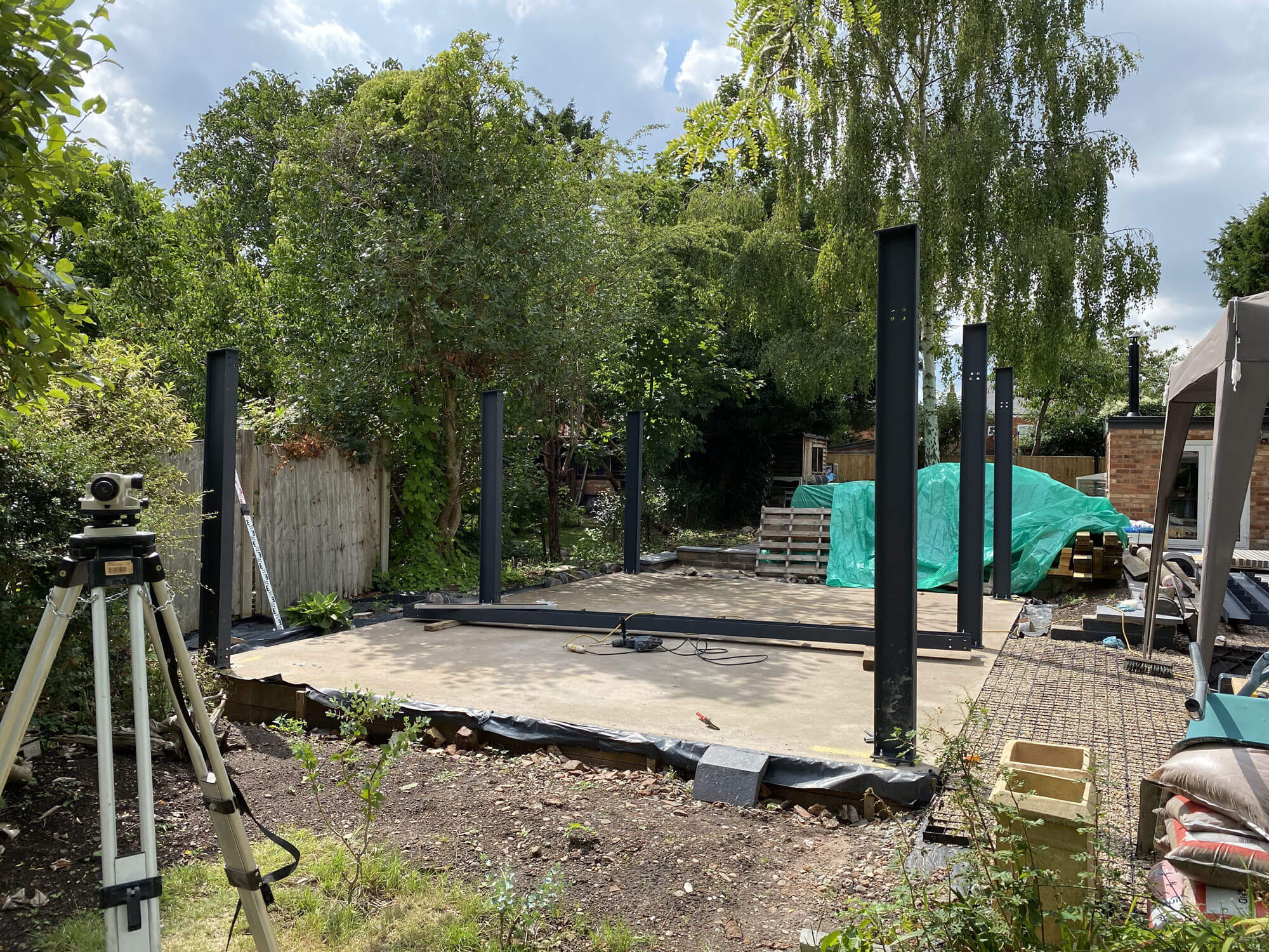 Garage & Office Built using SIPs in Gloucester | Future SIPs