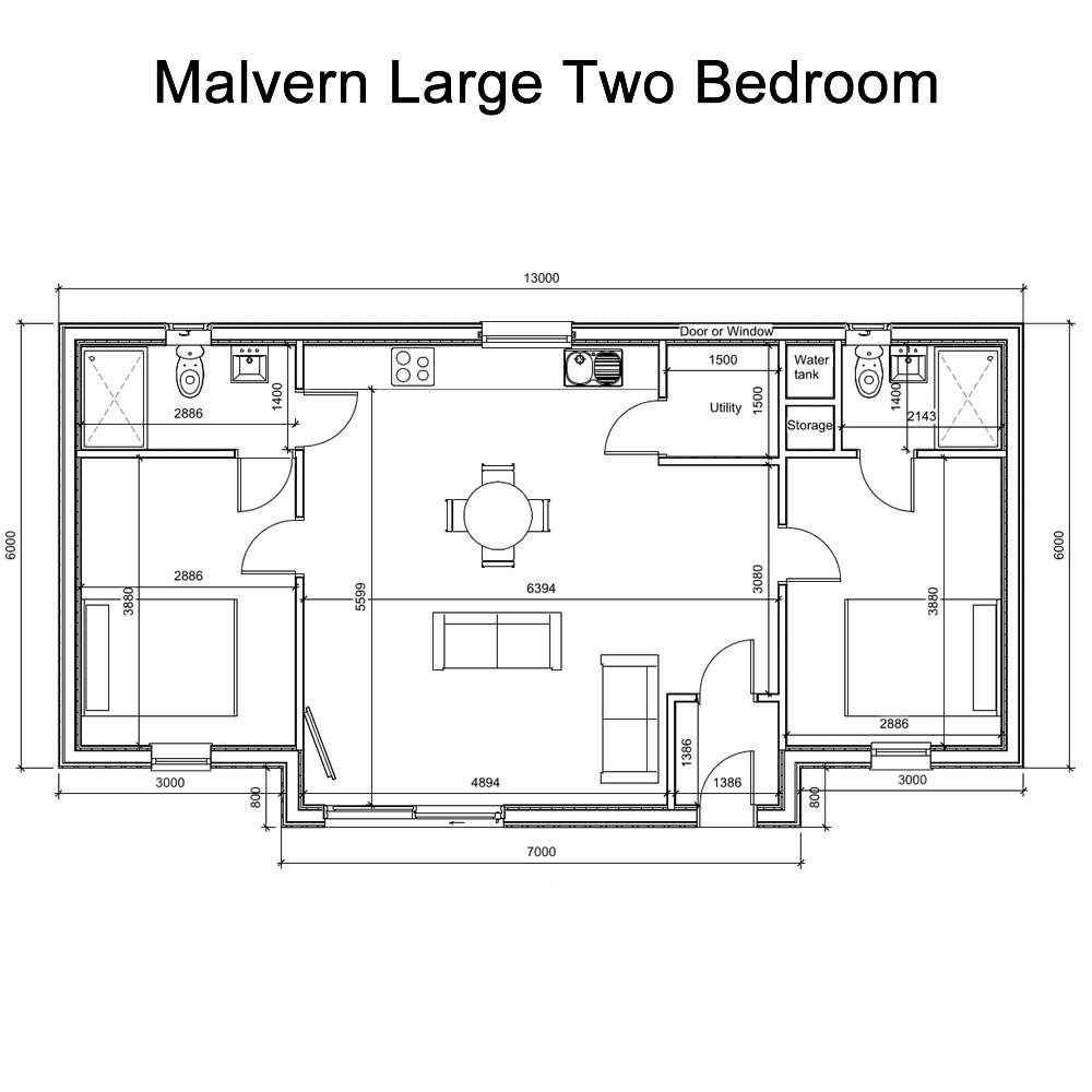 Flat Pack Annexe Kits - 1 & 2 Bedroom Granny Annexes UK