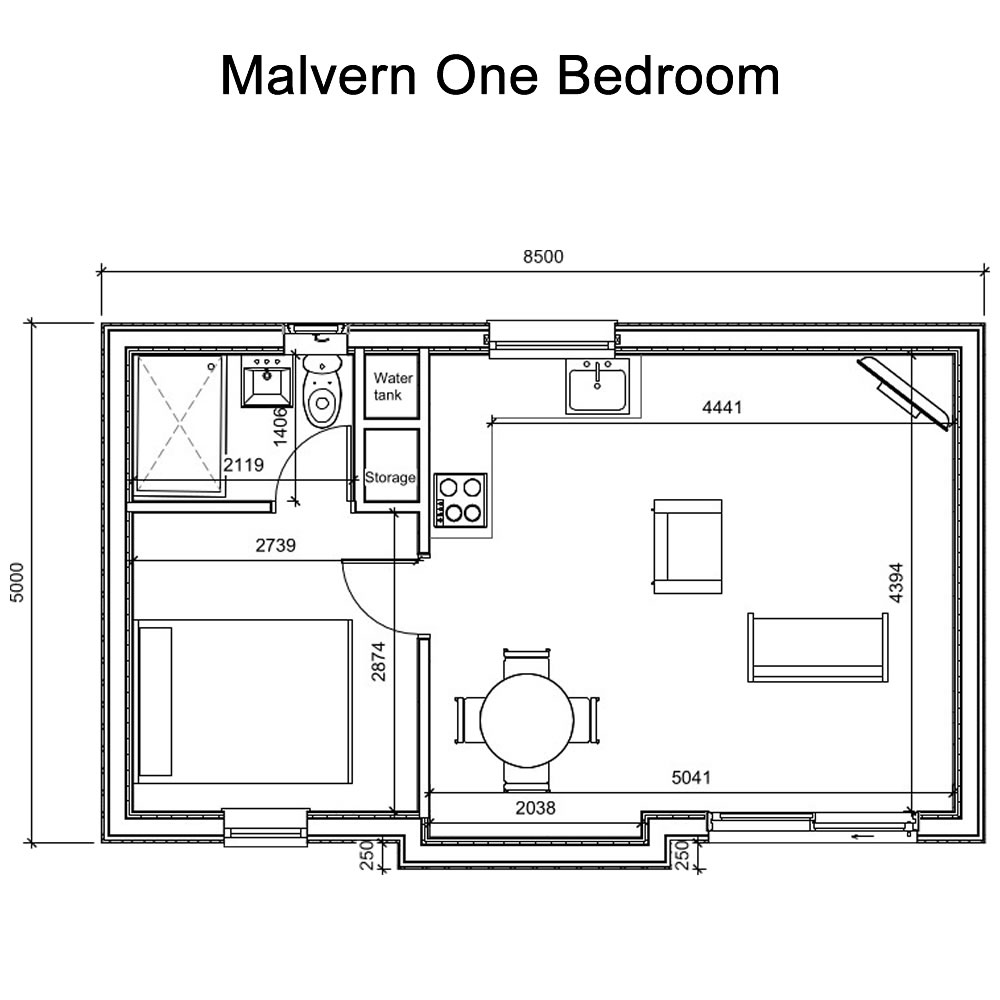 Flat Pack Annexe Kits - 1 & 2 Bedroom Granny Annexes UK